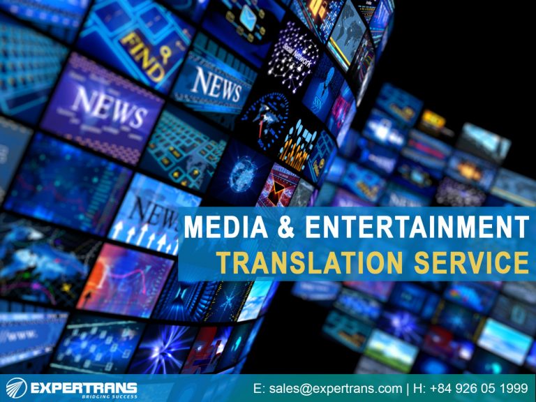 Media Translation Service | Fast Turnaround - 99% Accuracy | Expertrans