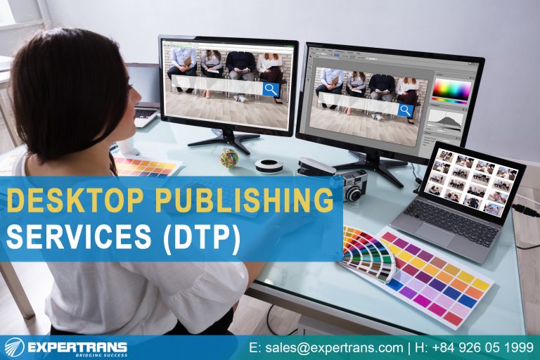Desktop Publishing Service DTP | High Quality - Accuracy - Fast Delivery