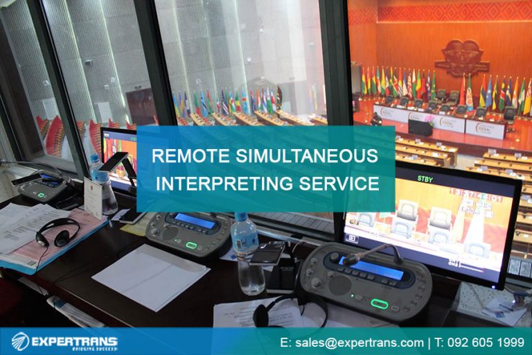 Remote Simultaneous Interpreting service | TOP Fortune 500's Choice
