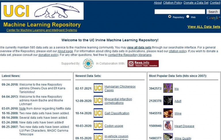 Tổng hợp những nguồn datasets dành cho Machine Learning